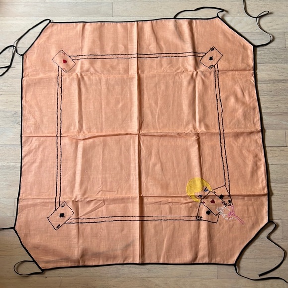 Dining | Vintage Card Table Cloth | Poshmark